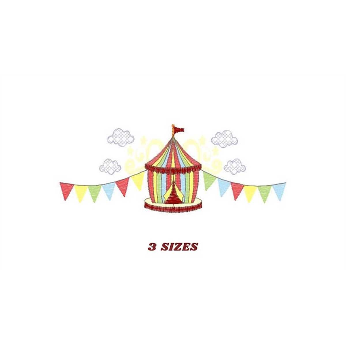 Circus embroidery design - Fair embroidery designs machine e - Inspire ...