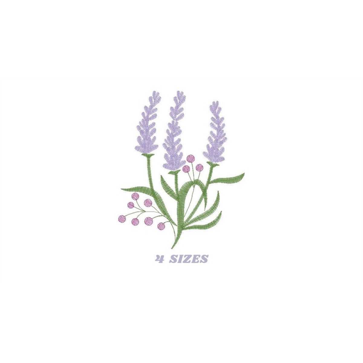 Lavender embroidery designs - Spring flowers embroidery desi | Inspire ...