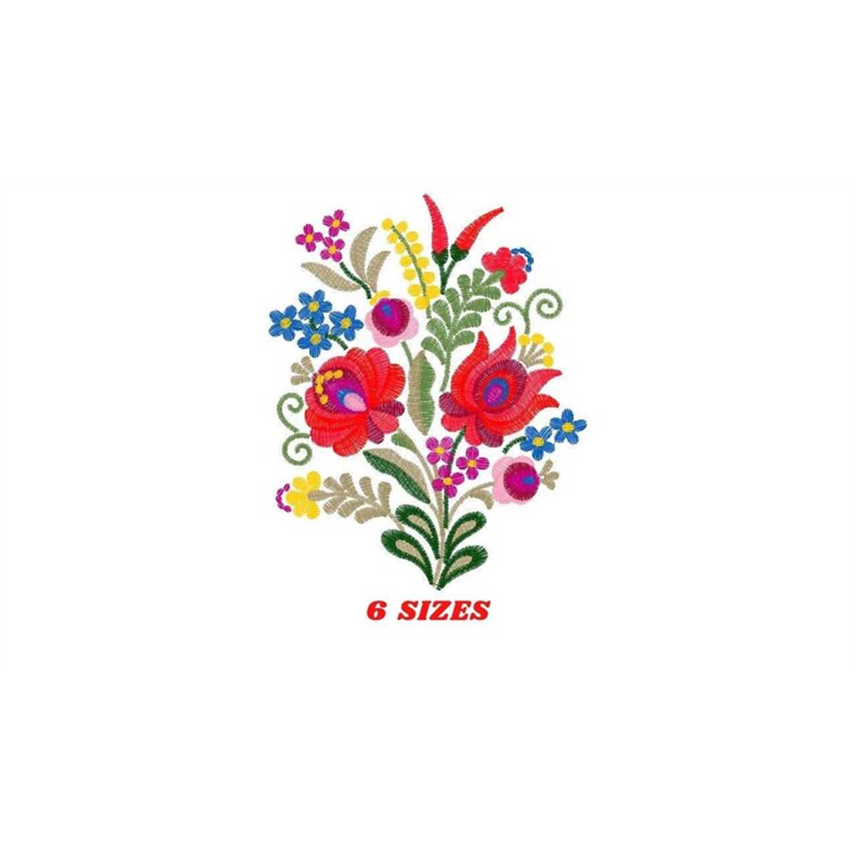 Hungarian embroidery designs - Flowers embroidery design mac | Inspire ...