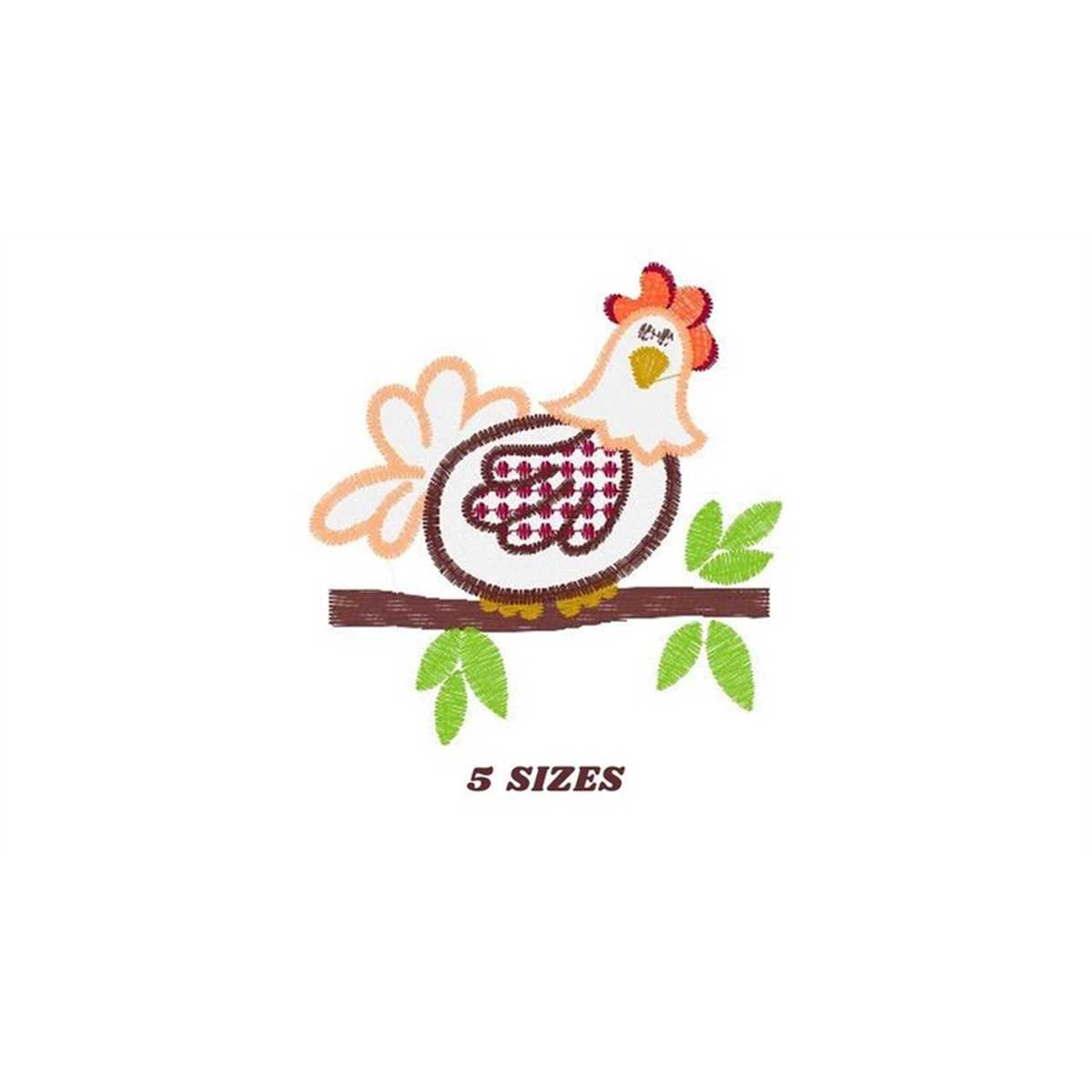 Chicken embroidery designs - Rooster embroidery design machi | Inspire ...