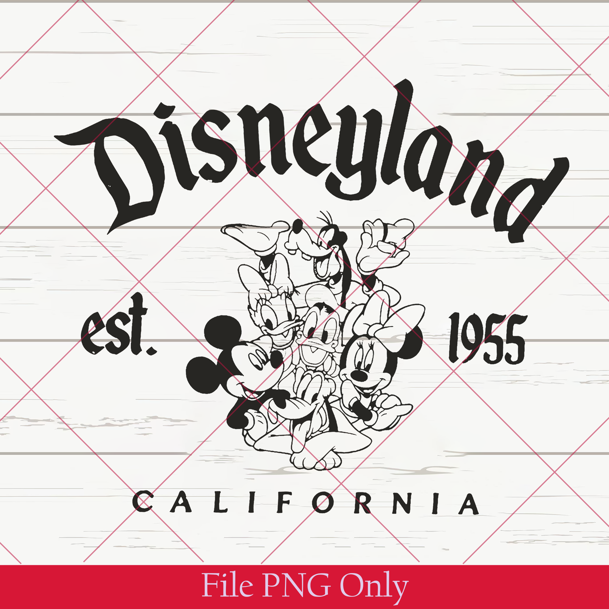 Disneyland California Est 1955 PNG, Disneyland Est 1955, Poo | Inspire ...