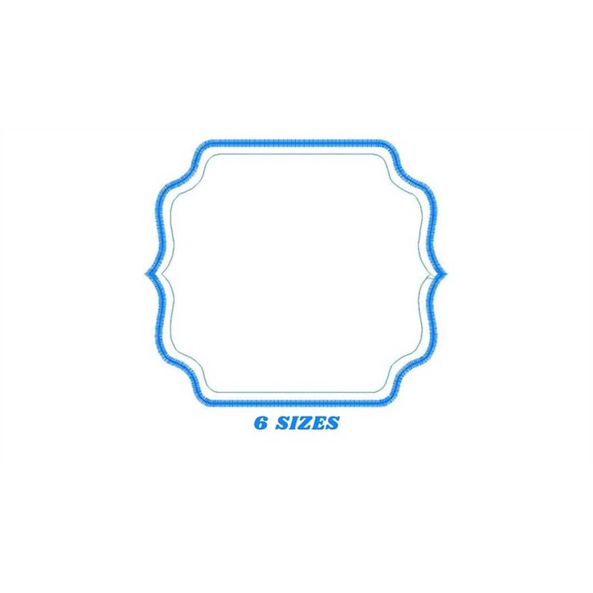 Monogram Frame embroidery designs set - Frame Applique Desig | Inspire ...