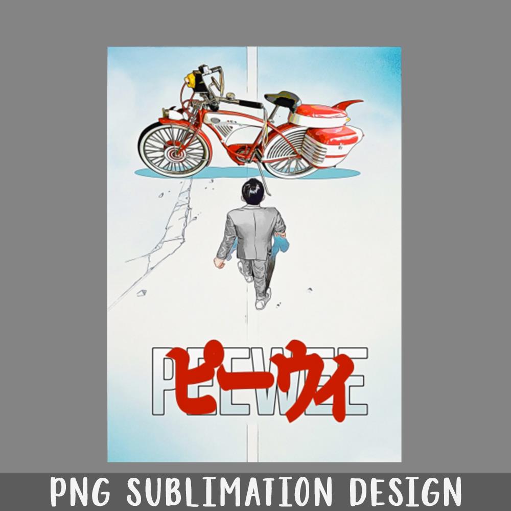 Peewee Akira Style PNG Download | Inspire Uplift