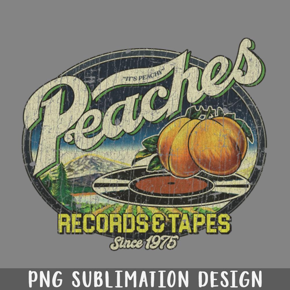 Peaches Records Tapes 1975 PNG Download | Inspire Uplift