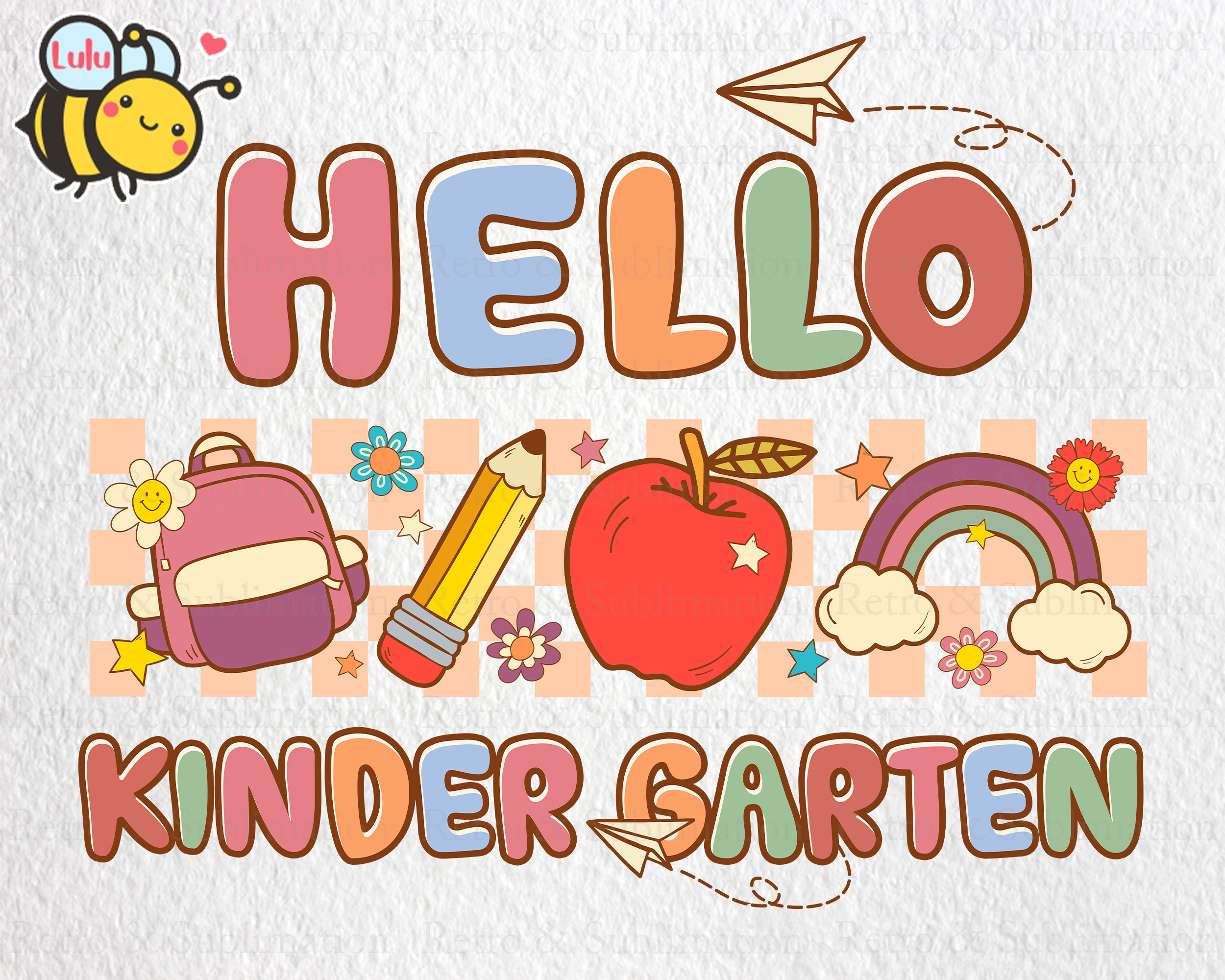 Hello Kindergarten Png, Back To School Png, First Day Of Sch - Inspire ...