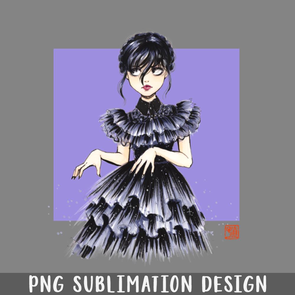 Wednesday Dancing PNG Download | Inspire Uplift