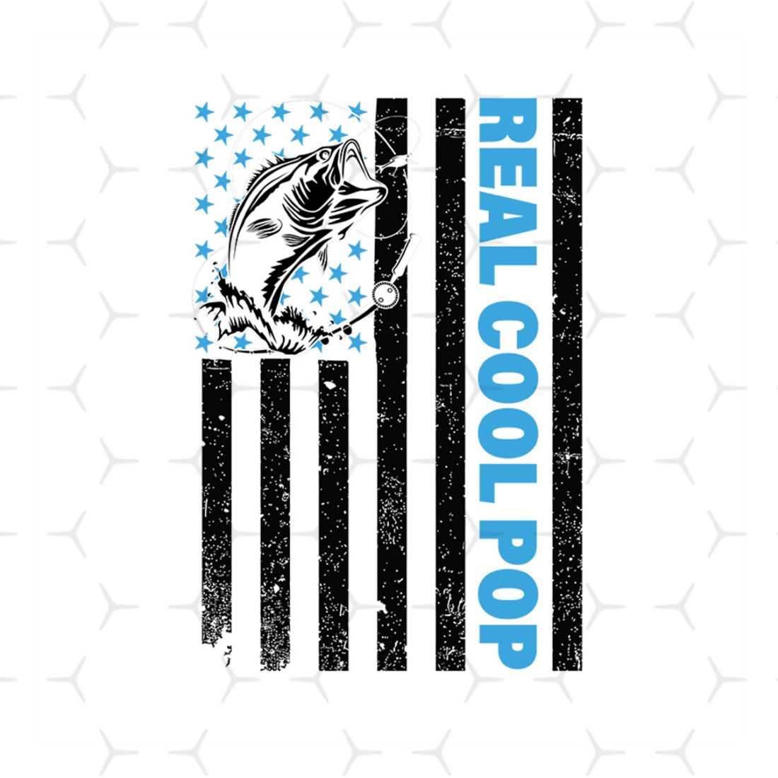 Reel Cool Pop Flag Svg, Fathers Day Svg, Fishing Dad Svg, Da | Inspire ...