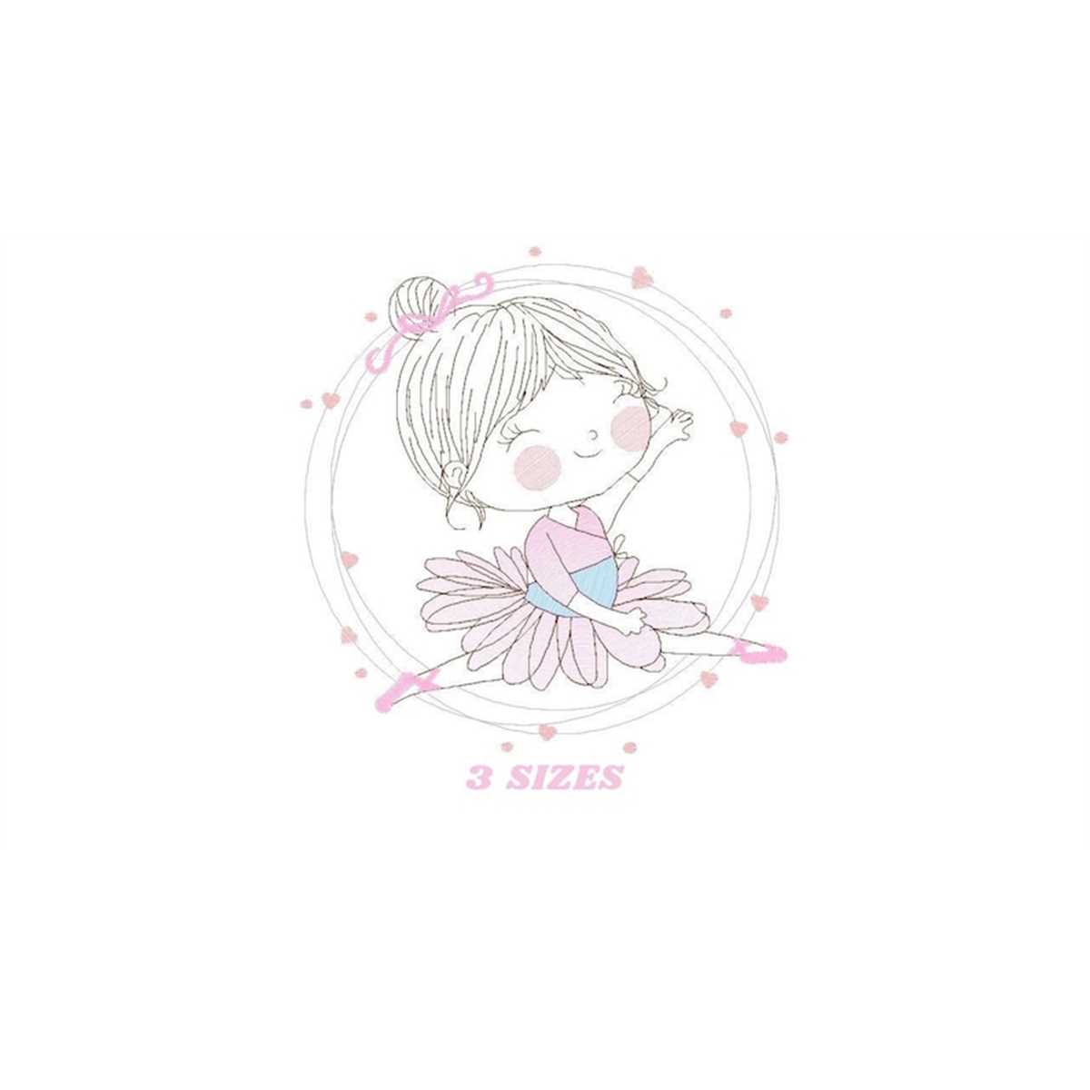 Ballerina embroidery designs - Ballet embroidery design mach | Inspire ...