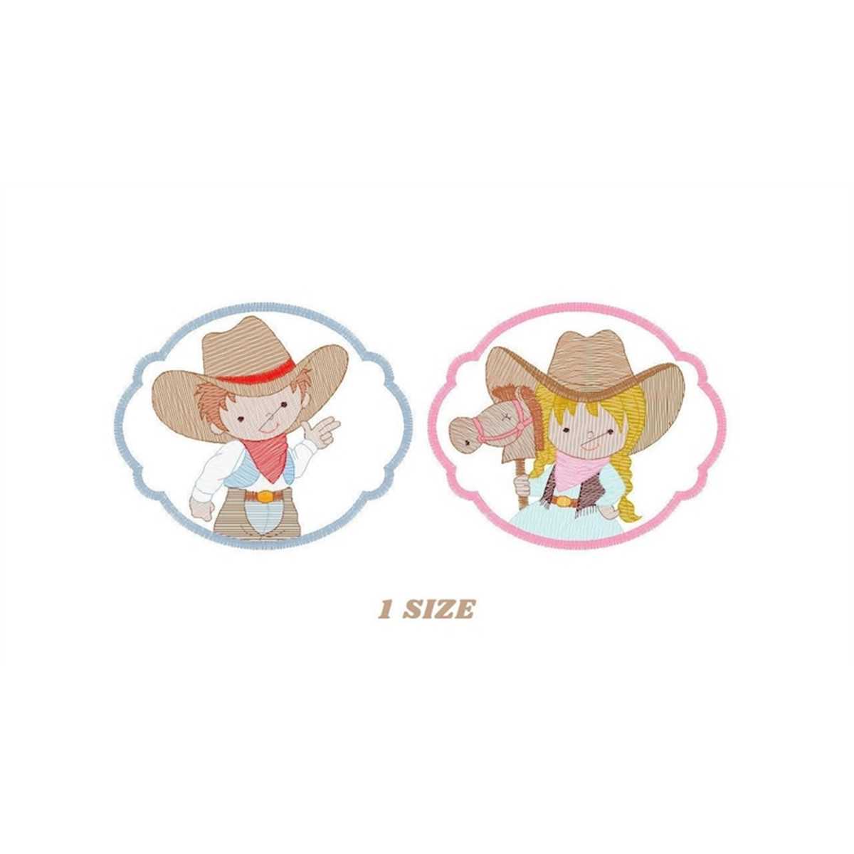 Cowboy embroidery design - Cowgirl embroidery designs machin | Inspire ...