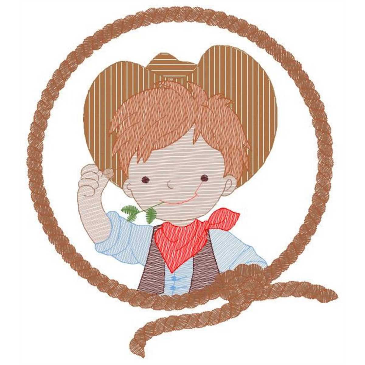 Cowboy embroidery design - Baby Boy embroidery designs machi | Inspire ...
