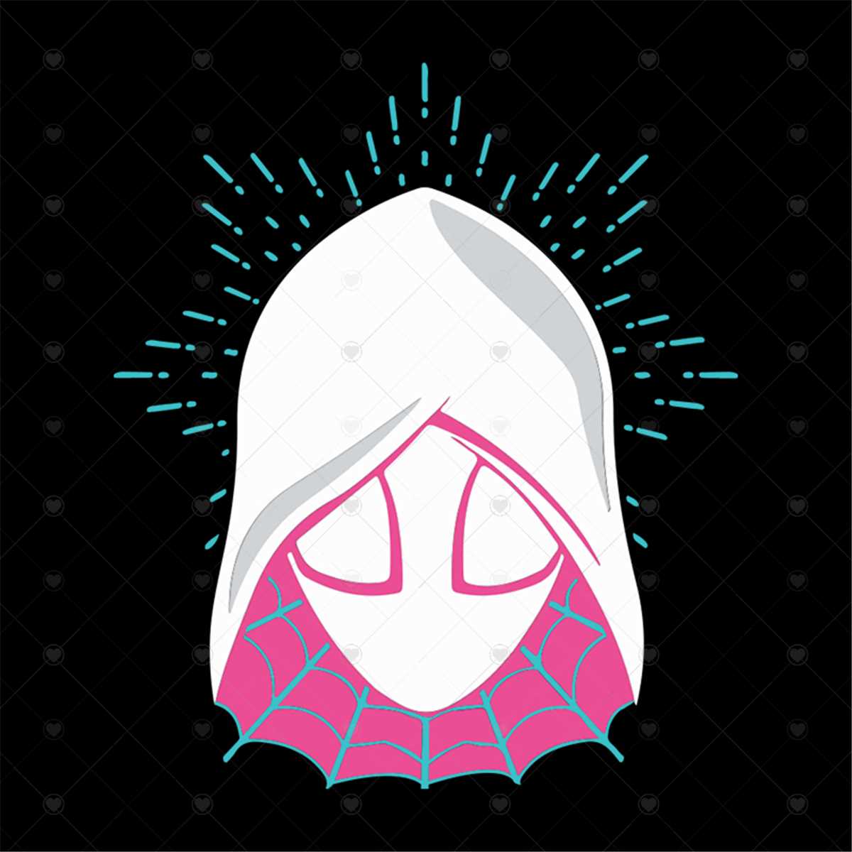 Spider Gwen Svg, Funny Spider Gwen Svg, Cute Spider Gwen, Sv - Inspire ...