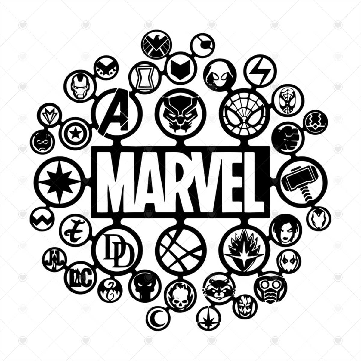 Marvel Shirt Svg, Marvel Studio Svg, Png, Dxf, Eps Active | Inspire Uplift