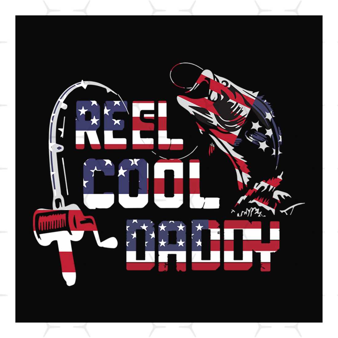 Reel Cool Daddy Svg, Fathers Day Svg, Independence Svg, Fish | Inspire ...