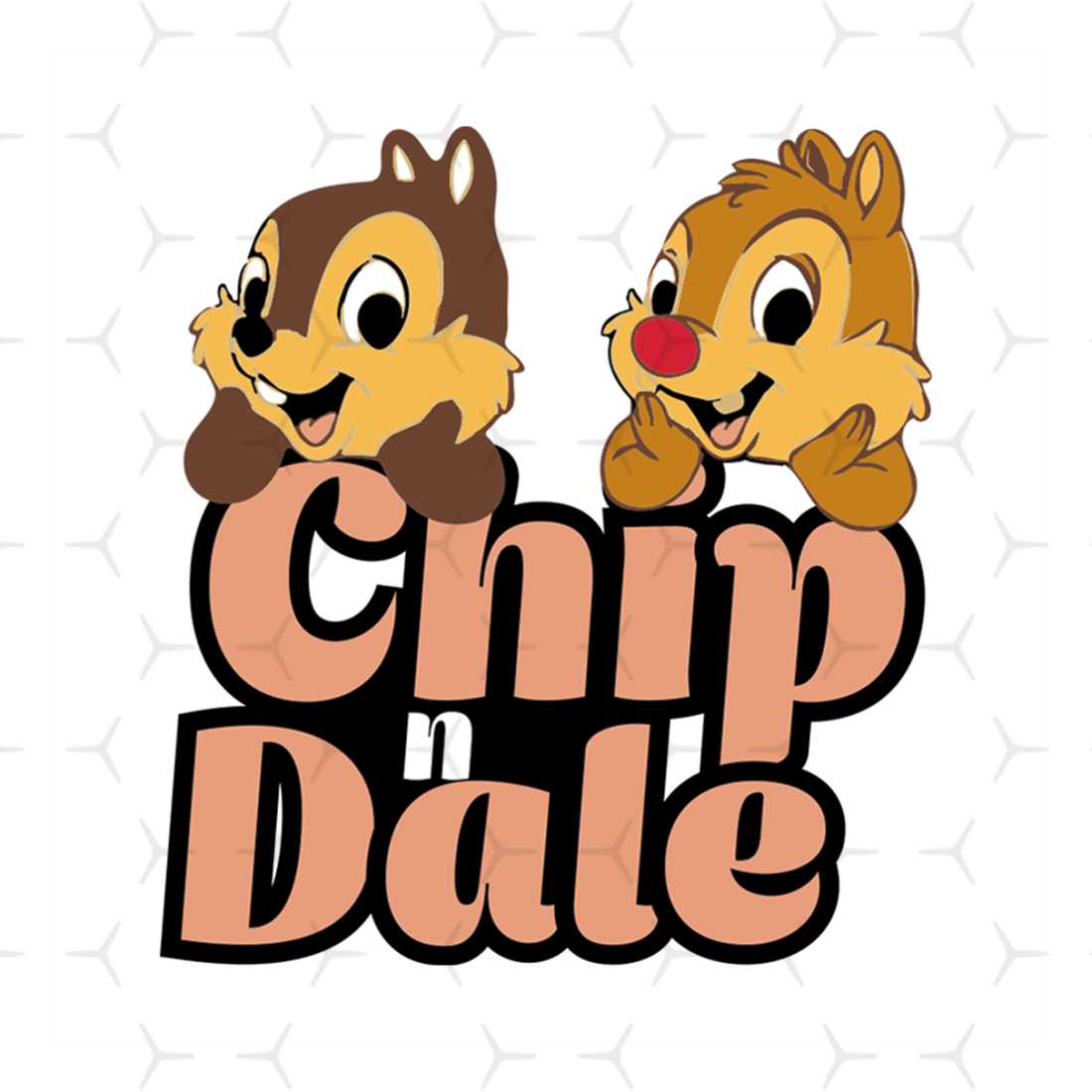 Chip and Dale Disney Style Outfit svg - Inspire Uplift