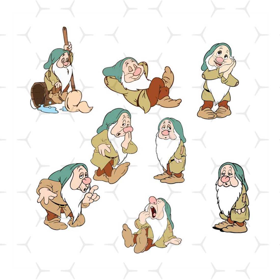 Sleepy dwarf, Sleepy dwarf svg, dwarf, dwarf svg, snow white - Inspire ...