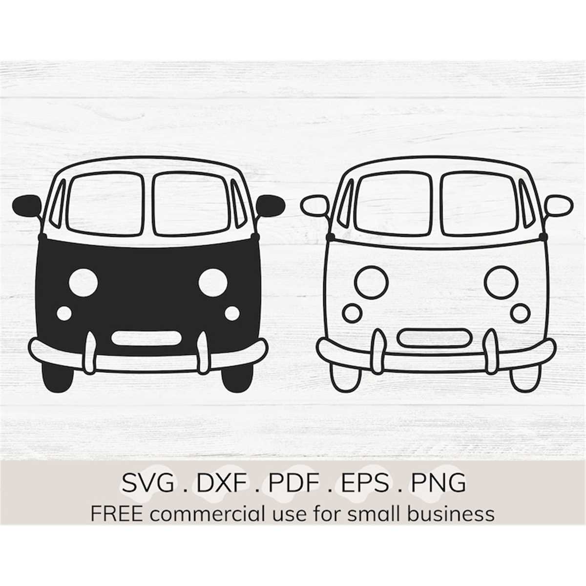 Vintage bus svg, Camping shirt svg, Car clipart svg, Travel | Inspire ...