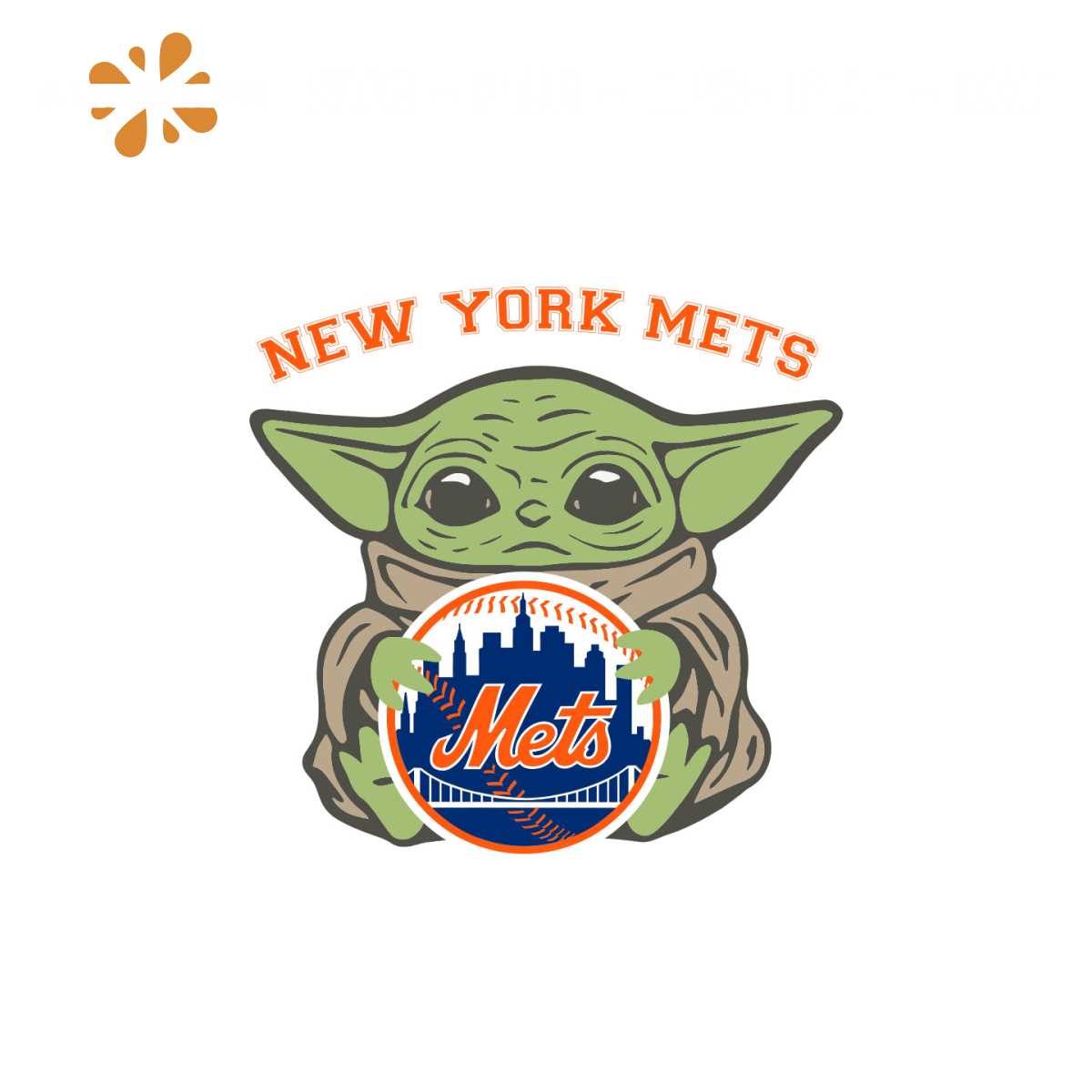 New York Mets Baby Yoda Svg, Sport Svg, Sport Logo Team Svg, | Inspire ...