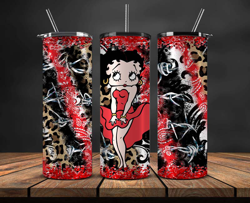 Betty Boop Tumbler Wrap, Betty Boop Png ,Betty Boop Design | Inspire Uplift