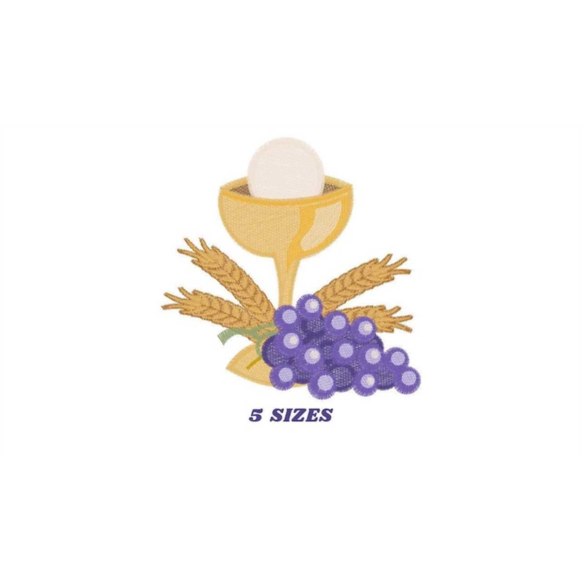 Chalice embroidery designs - Communion embroidery design mac | Inspire ...