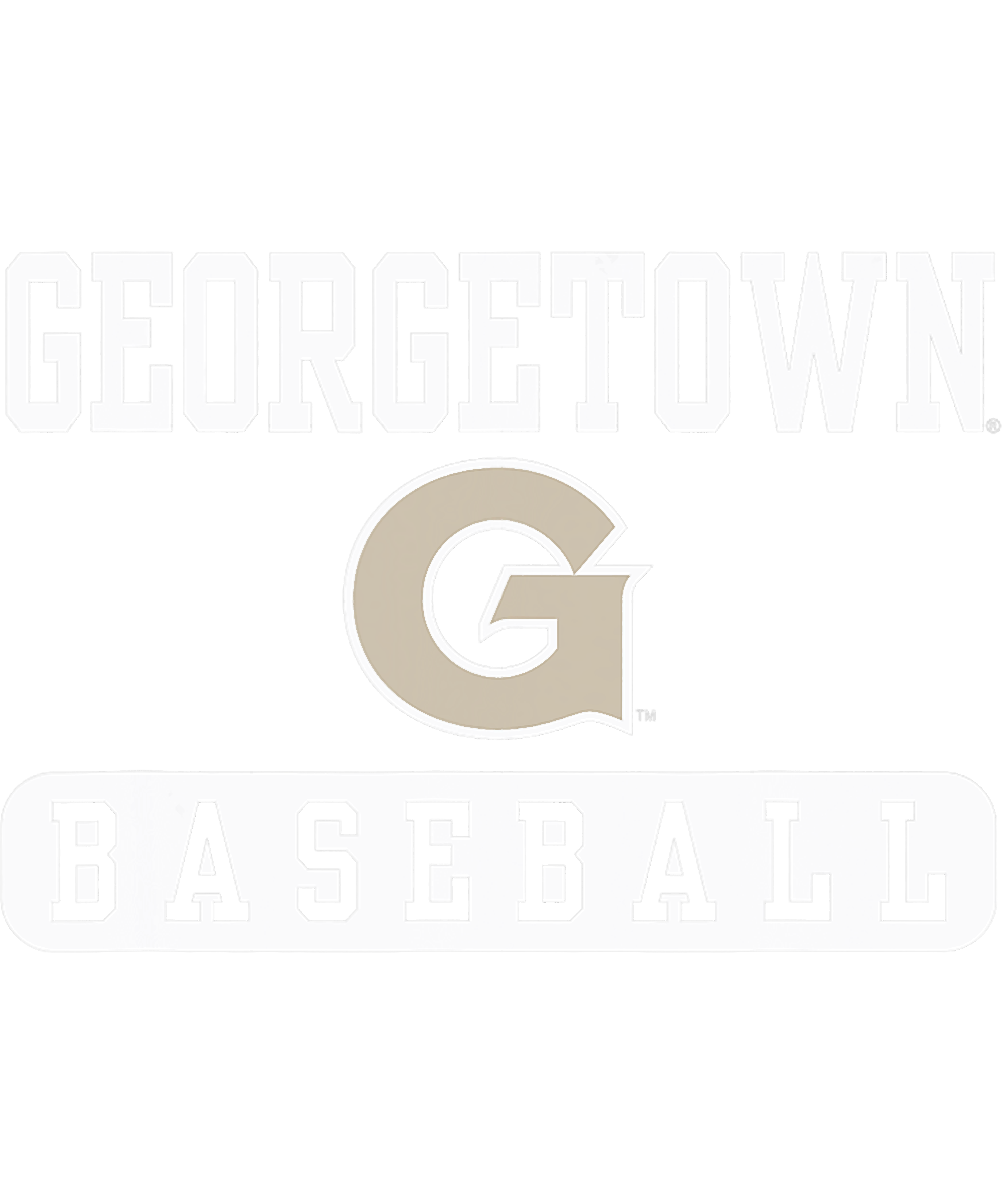 Georgetown Hoyas Baseball Navy Officially Licensed png, subl | Inspire ...