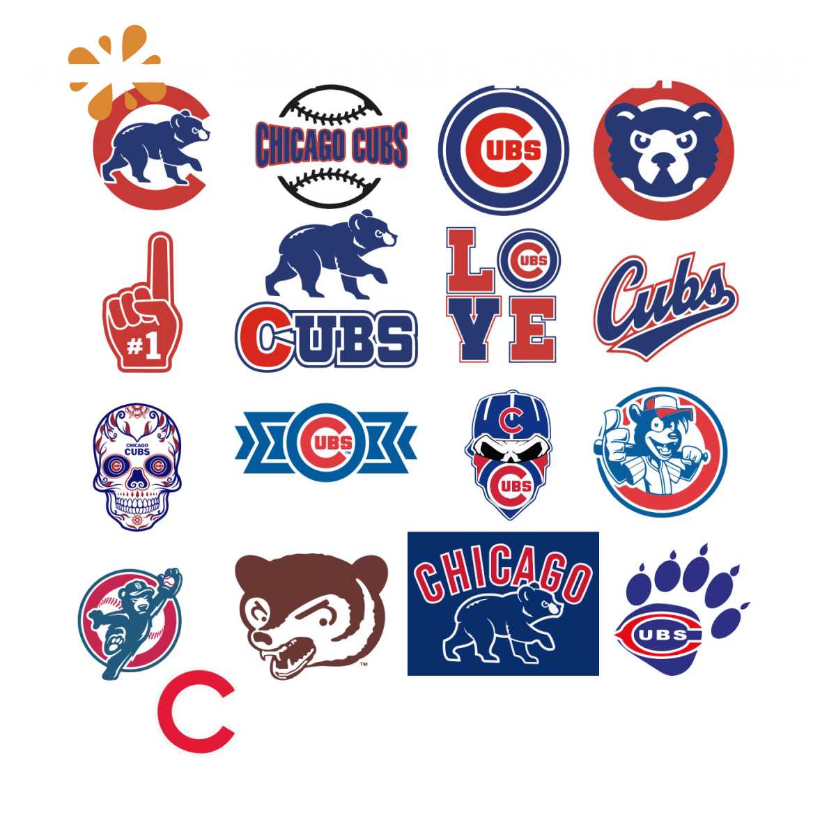 Chicago Cubs Bundle Svg, Sport Svg, Sport Logo Svg, Baseball - Inspire ...