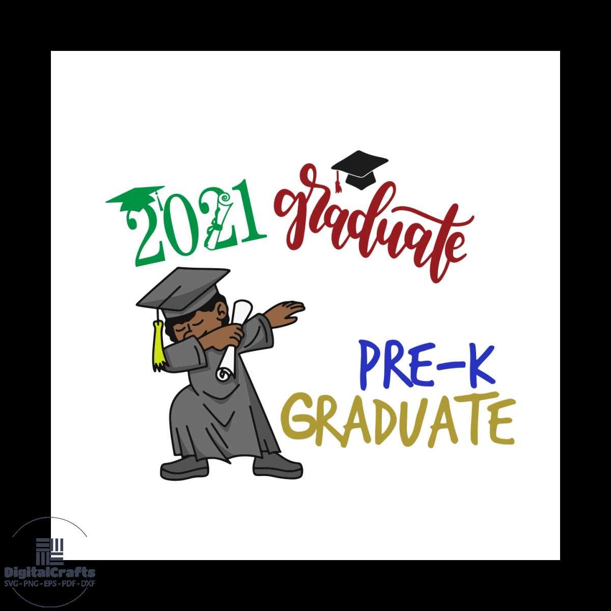 Dabbing Graduate 2021 Svg, Trending Svg, Graduation Svg, Gra | Inspire ...