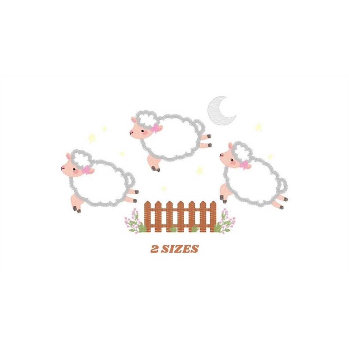 Sheep embroidery design - Lamb embroidery designs machine em | Inspire ...