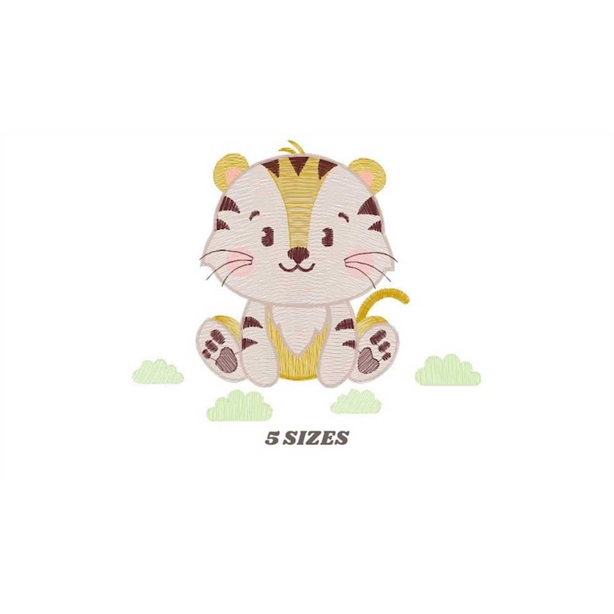 Tiger embroidery design - Animals embroidery designs machine | Inspire ...