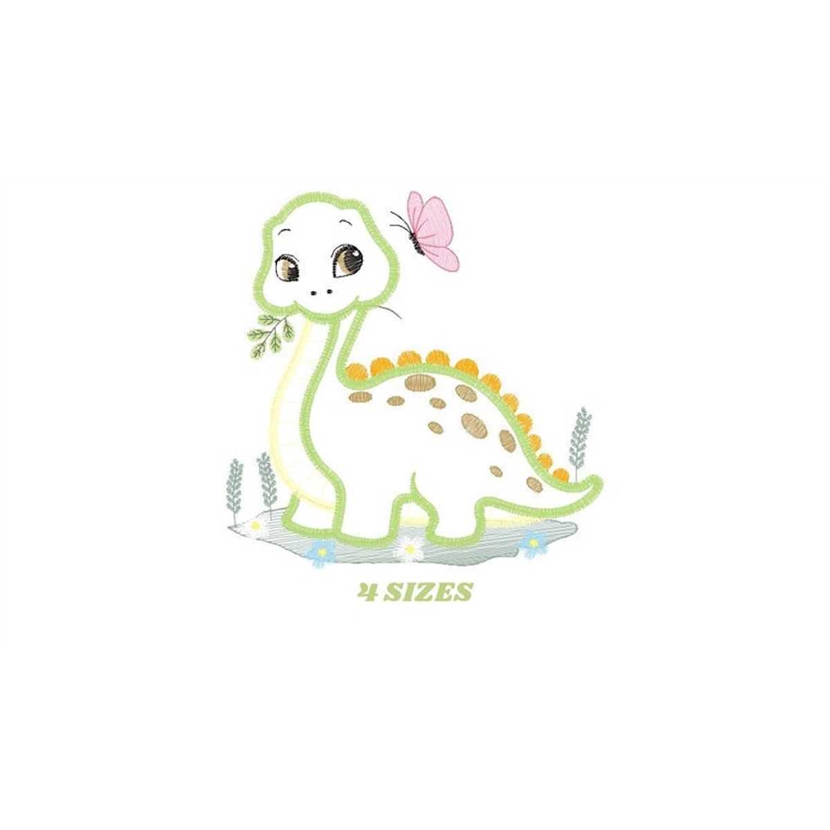 Dinosaur embroidery designs - Dino embroidery design machine | Inspire ...