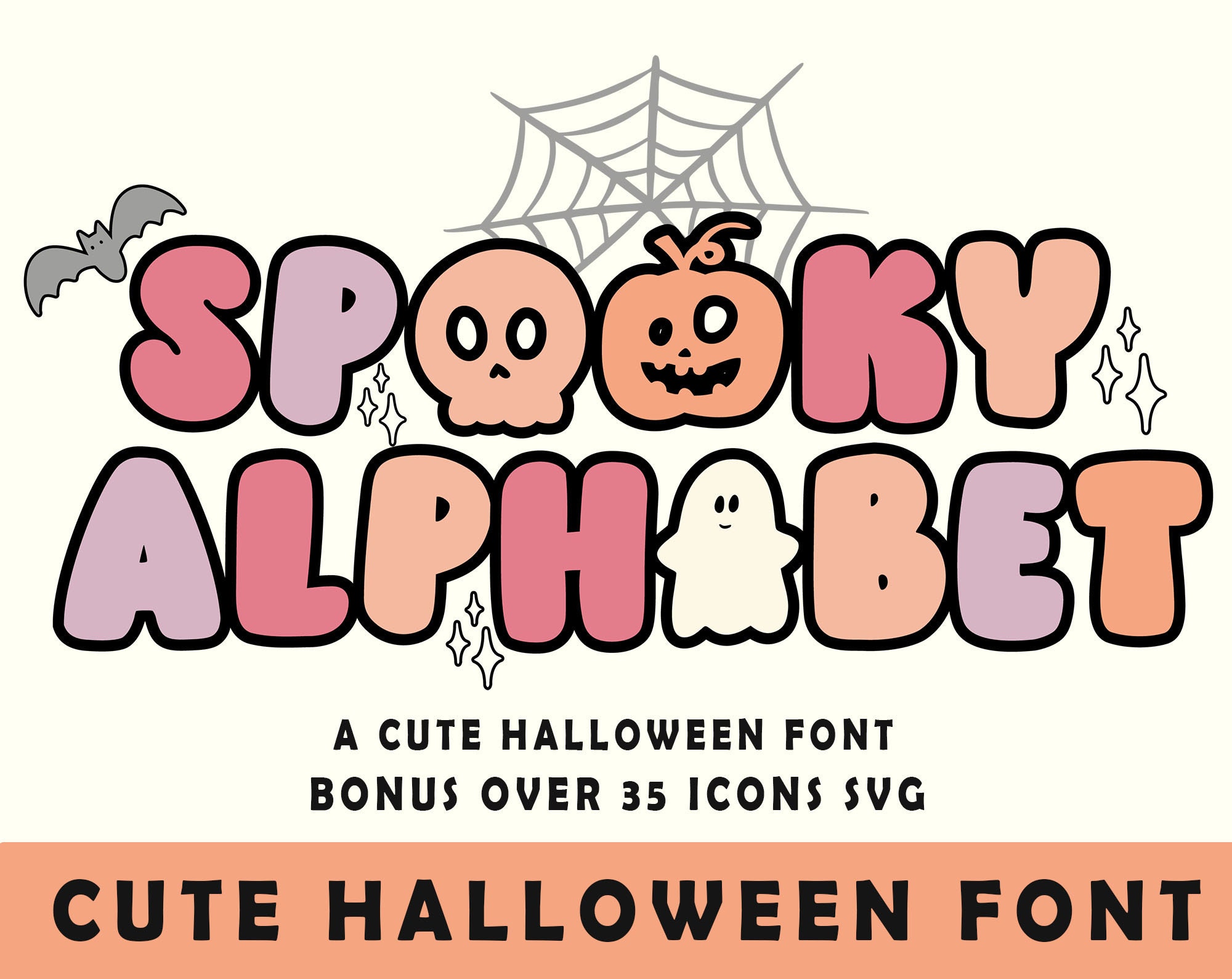 spooky svg font - Inspire Uplift