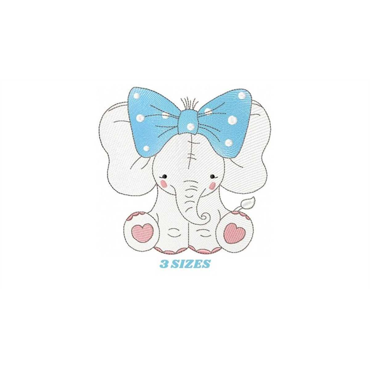 Elephant embroidery designs - Animal machine embroidery patt | Inspire ...