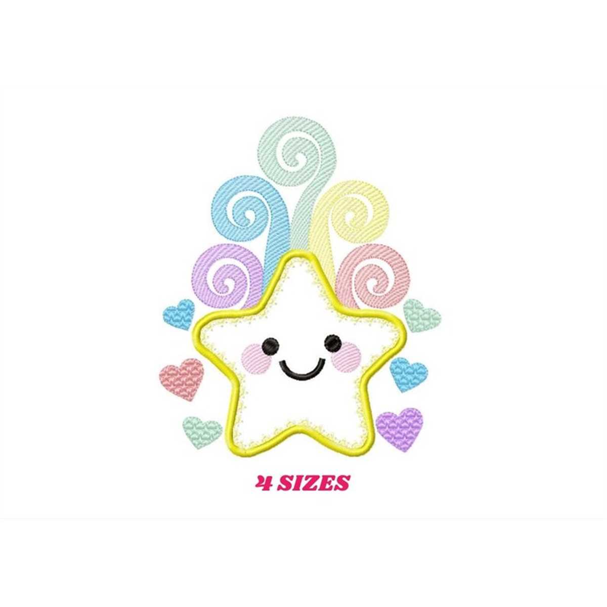 Star embroidery design machine embroidery pattern - Star app | Inspire ...