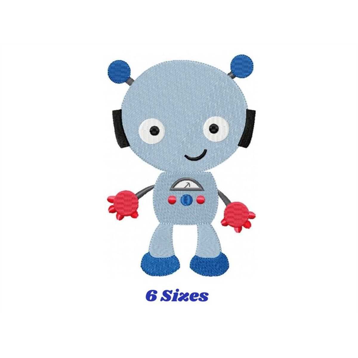 Robot embroidery designs - cyborg embroidery design machine | Inspire ...