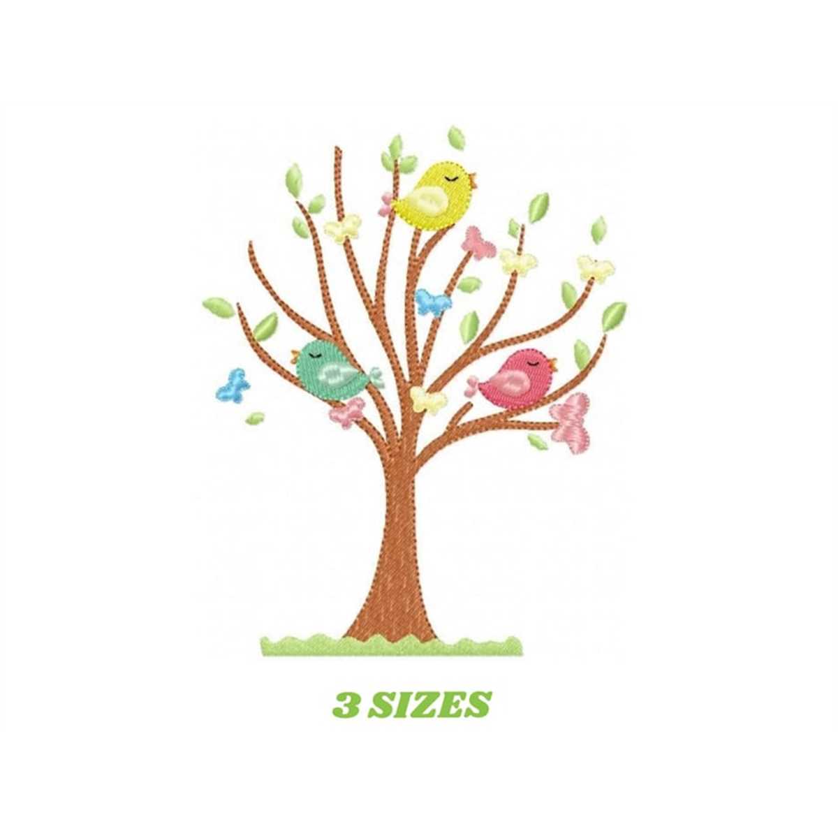 Tree embroidery designs - Flower embroidery design machine e | Inspire ...