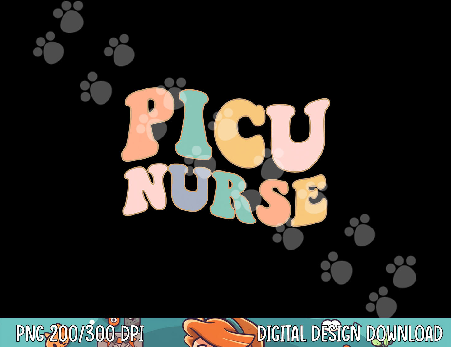 Groovy PICU Nurse Appreciation Pediatric Intensive Care Unit | Inspire ...