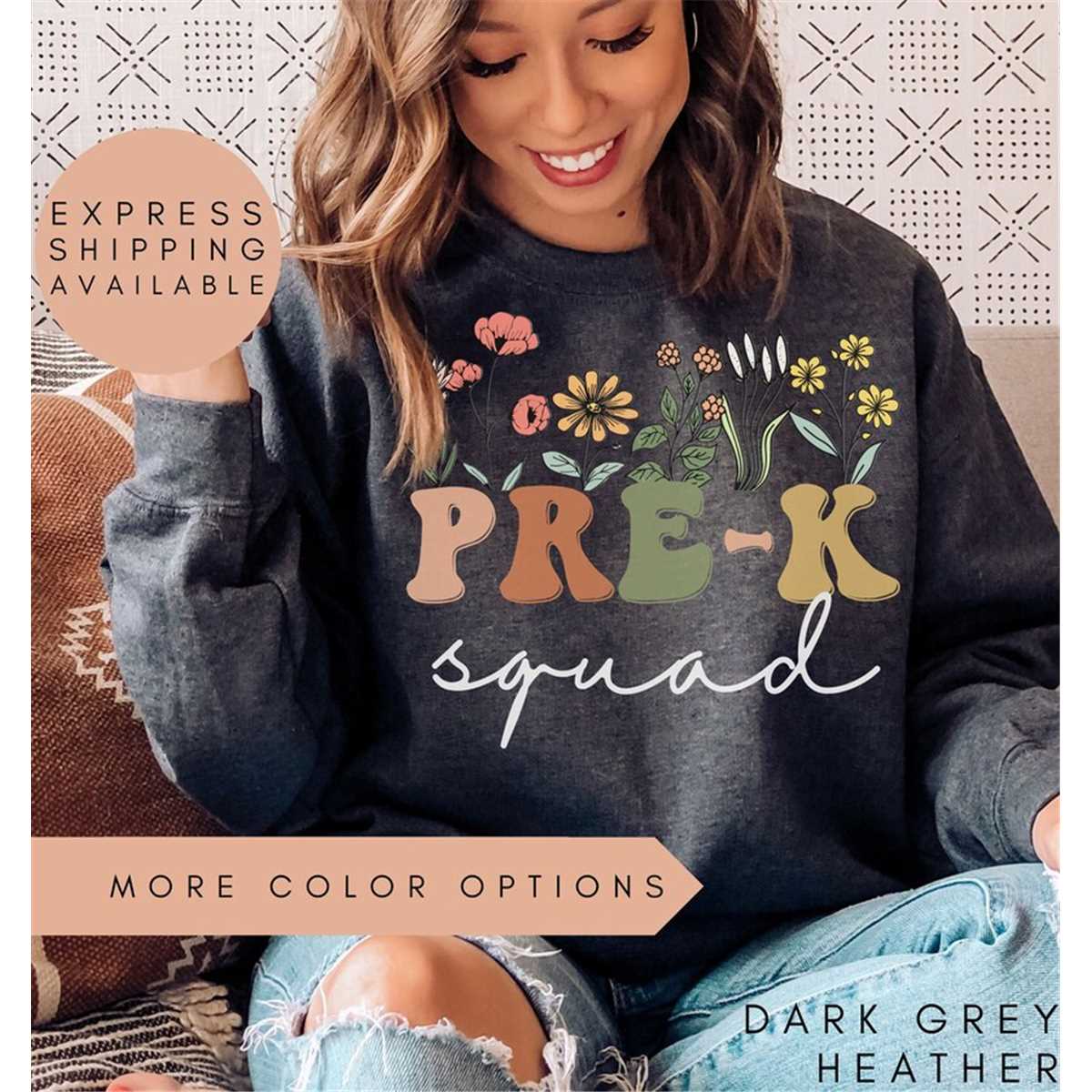 Hello Preschool Squad, Preschool Sweatshirt Hoodie, First Da | Inspire ...