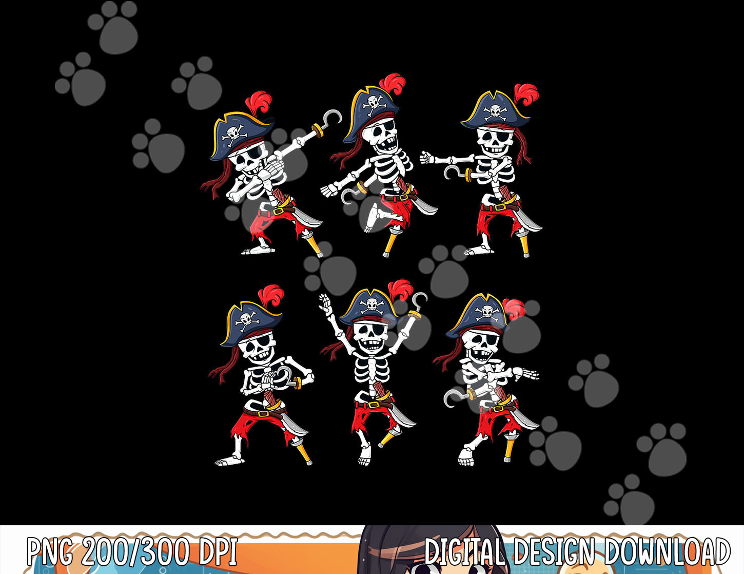 Dancing Pirate Skeletons Dance Challenge Boys Kids Halloween | Inspire ...