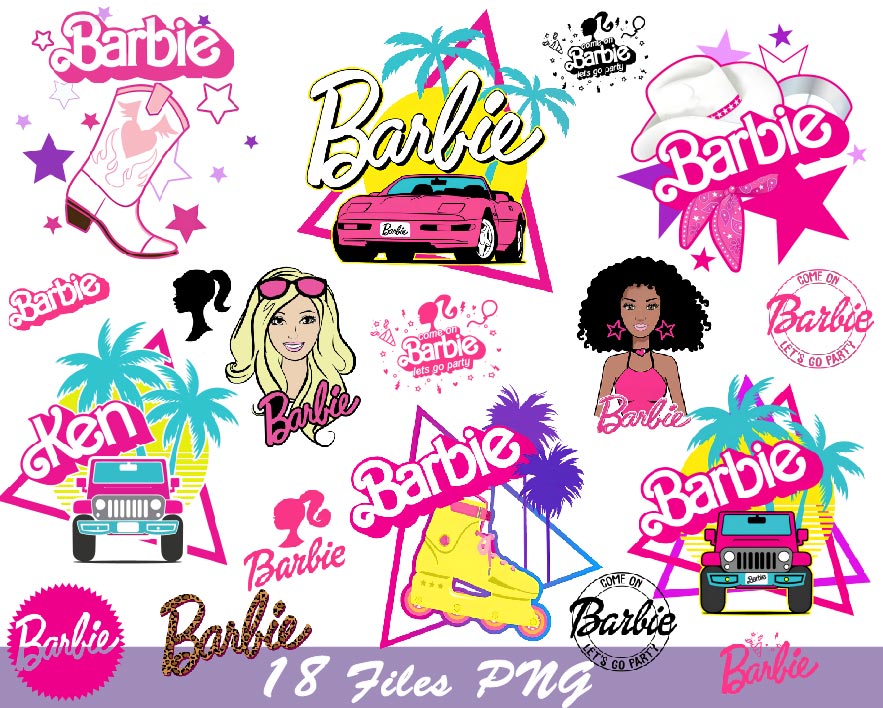 Barbie Logo png, Barbie Png, Barbie Princess png, Come on Ba - Inspire ...