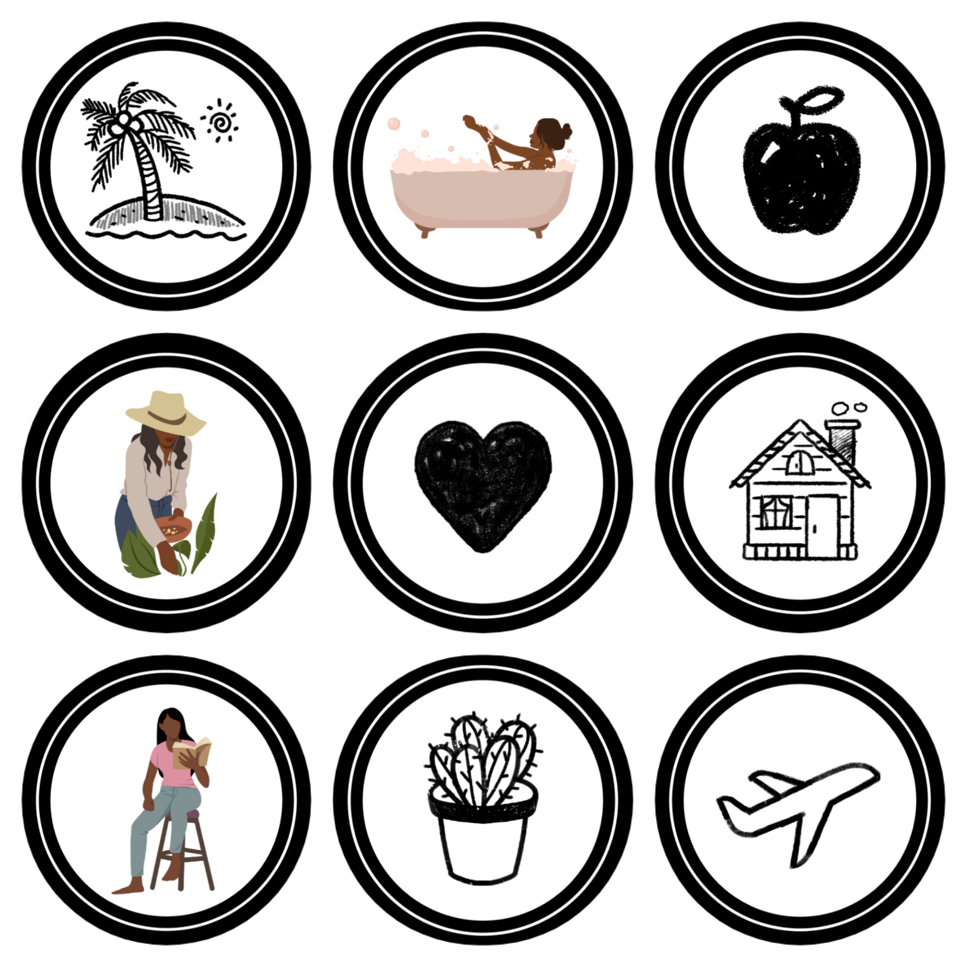 36 Blogger Instagram Highlight Icons. Mom Instagram Highligh | Inspire ...