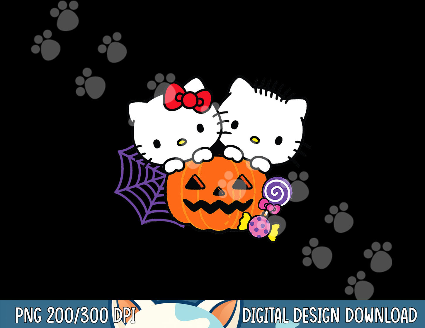 Hello Kitty Dear Daniel Perfect Pair Halloween png, sublimat | Inspire ...