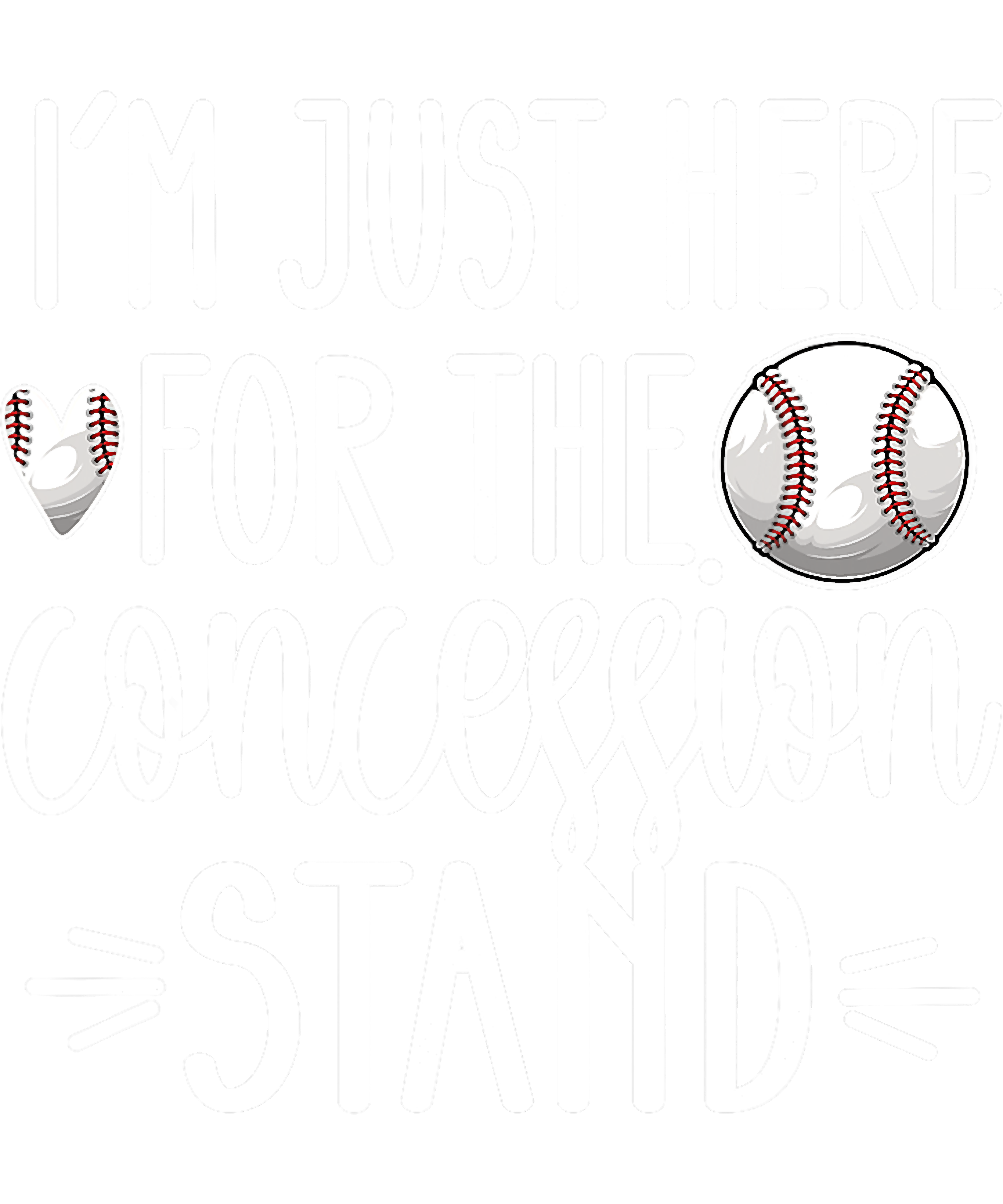 Here For Concession Stand Baseball Brother Sister png, subl | Inspire ...