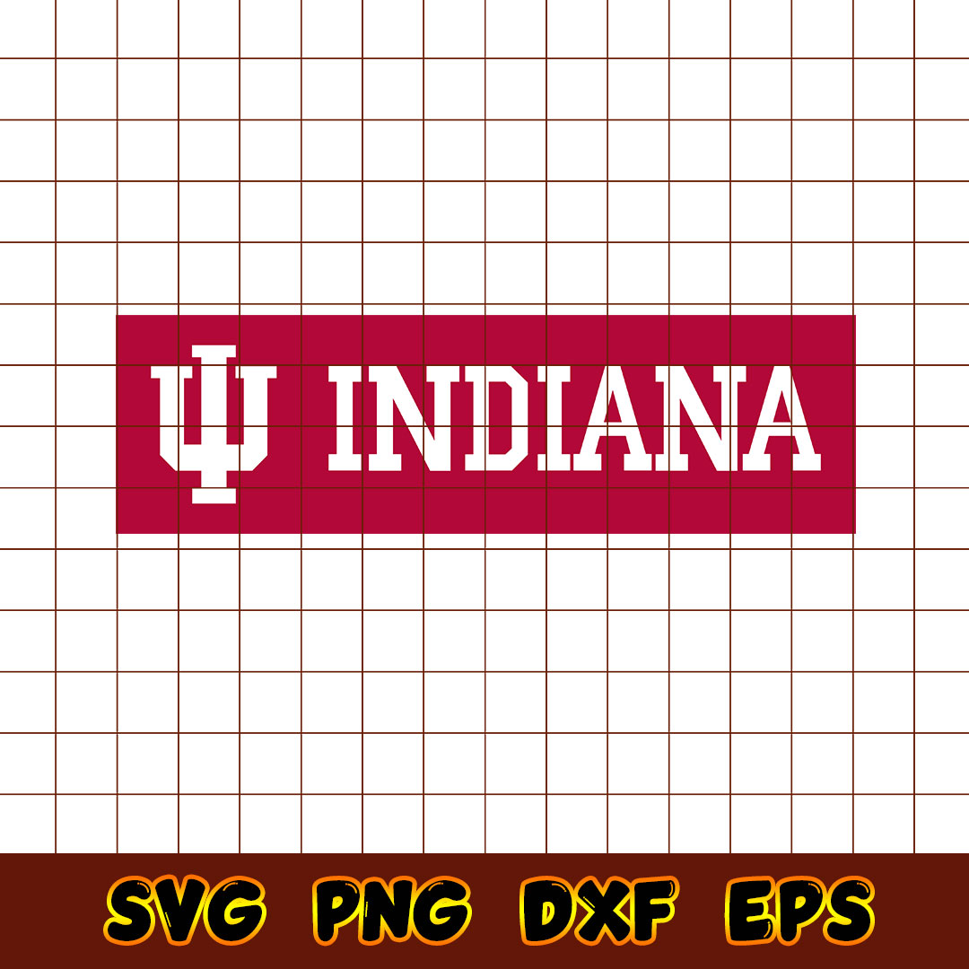 Logo Indiana Basketball Team Svg, Indiana Hoosiers Svg, NCAA | Inspire ...