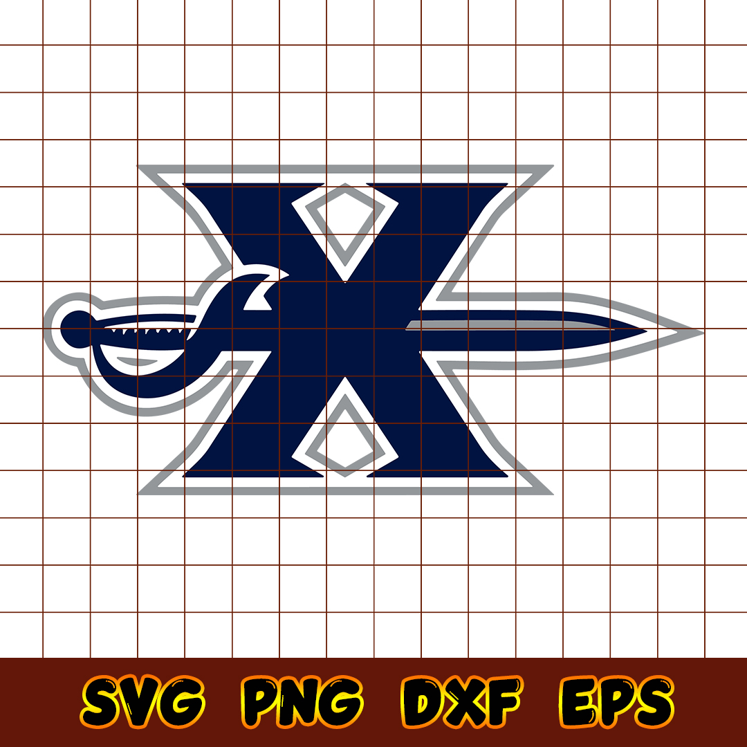 Logo Xavier Musketeers Svg, Xavier Musketeers Svg, NCAA Svg, | Inspire ...
