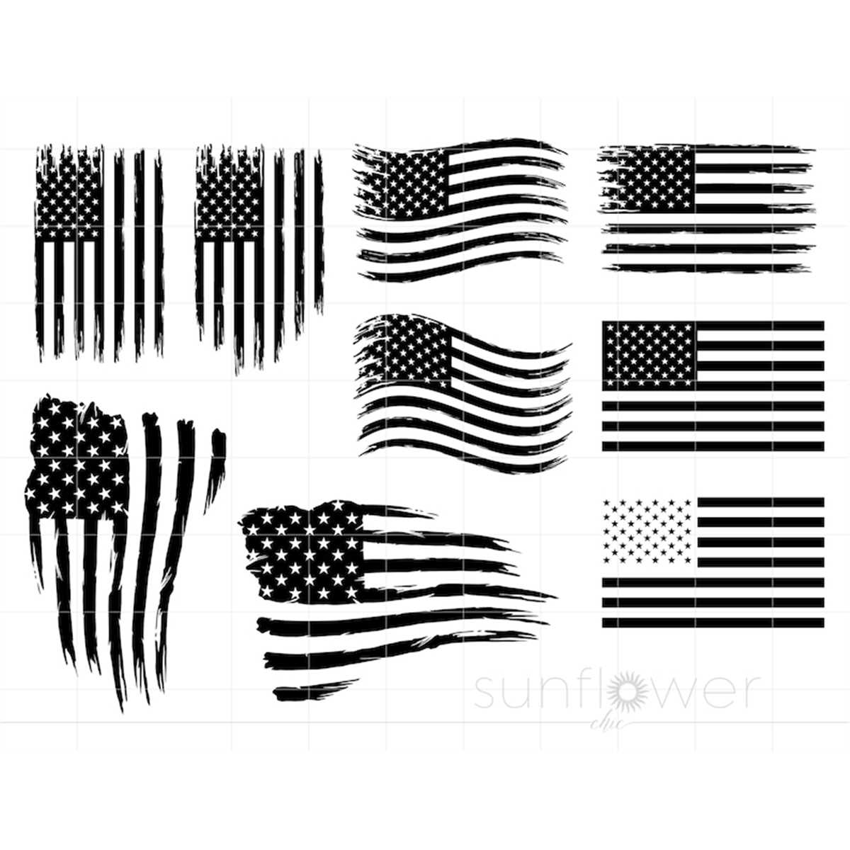American Flag Svg Downloads, US Flag Svg Cut Files, 4th of J | Inspire ...
