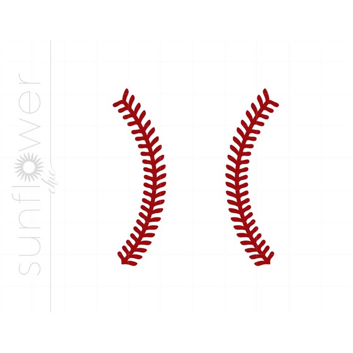 Baseball Laces SVG | Baseball Stitches Svg Clipart Download | Inspire ...