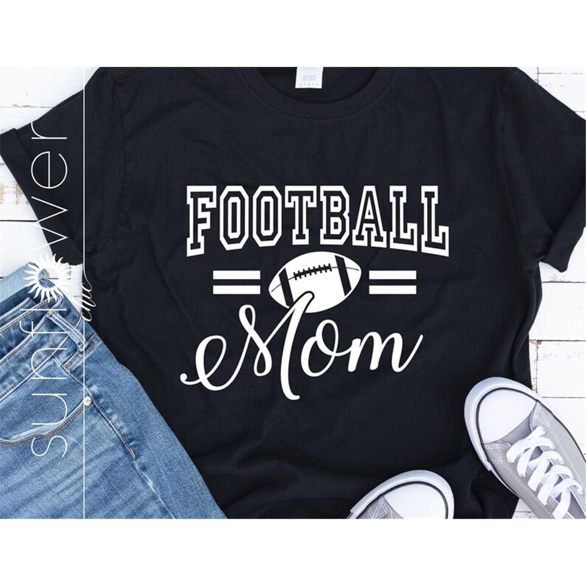 Football Mom SVG | Football Mom Cricut Silhouette | Football | Inspire ...