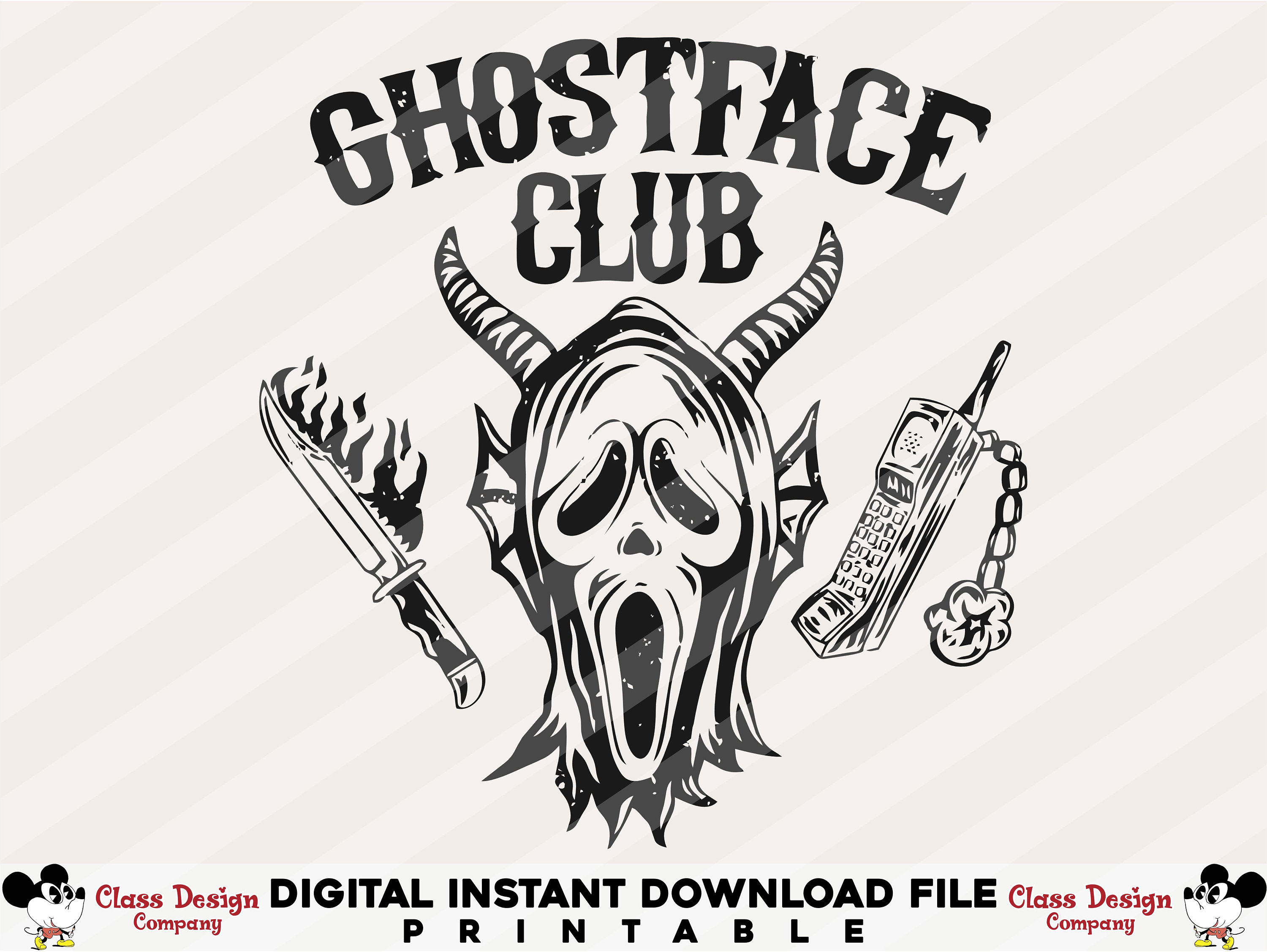 Ghostface Club SVG, Horror svg, Halloween svg, Horror Film C - Inspire ...