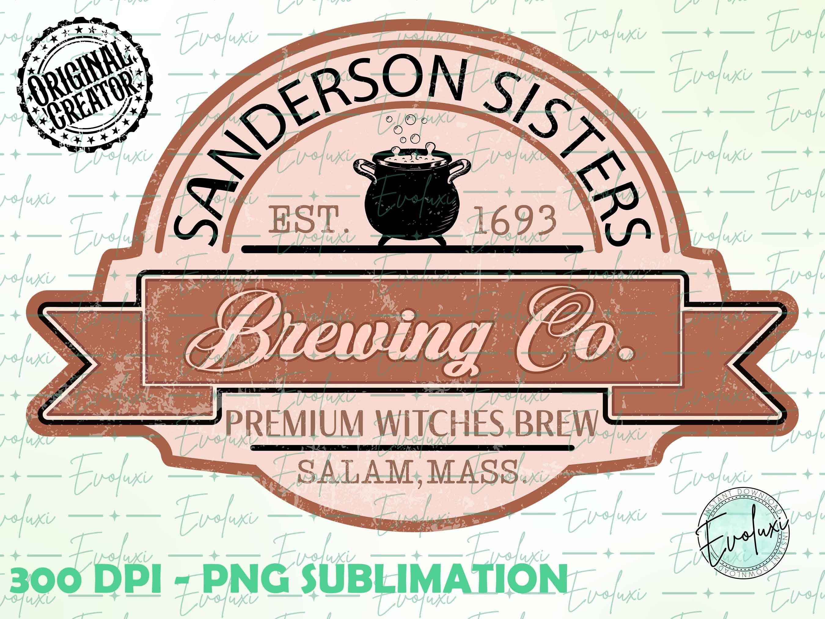 Sanderson Sister Brewing Co, Hocus Pocus Png, Sanderson Sist | Inspire ...