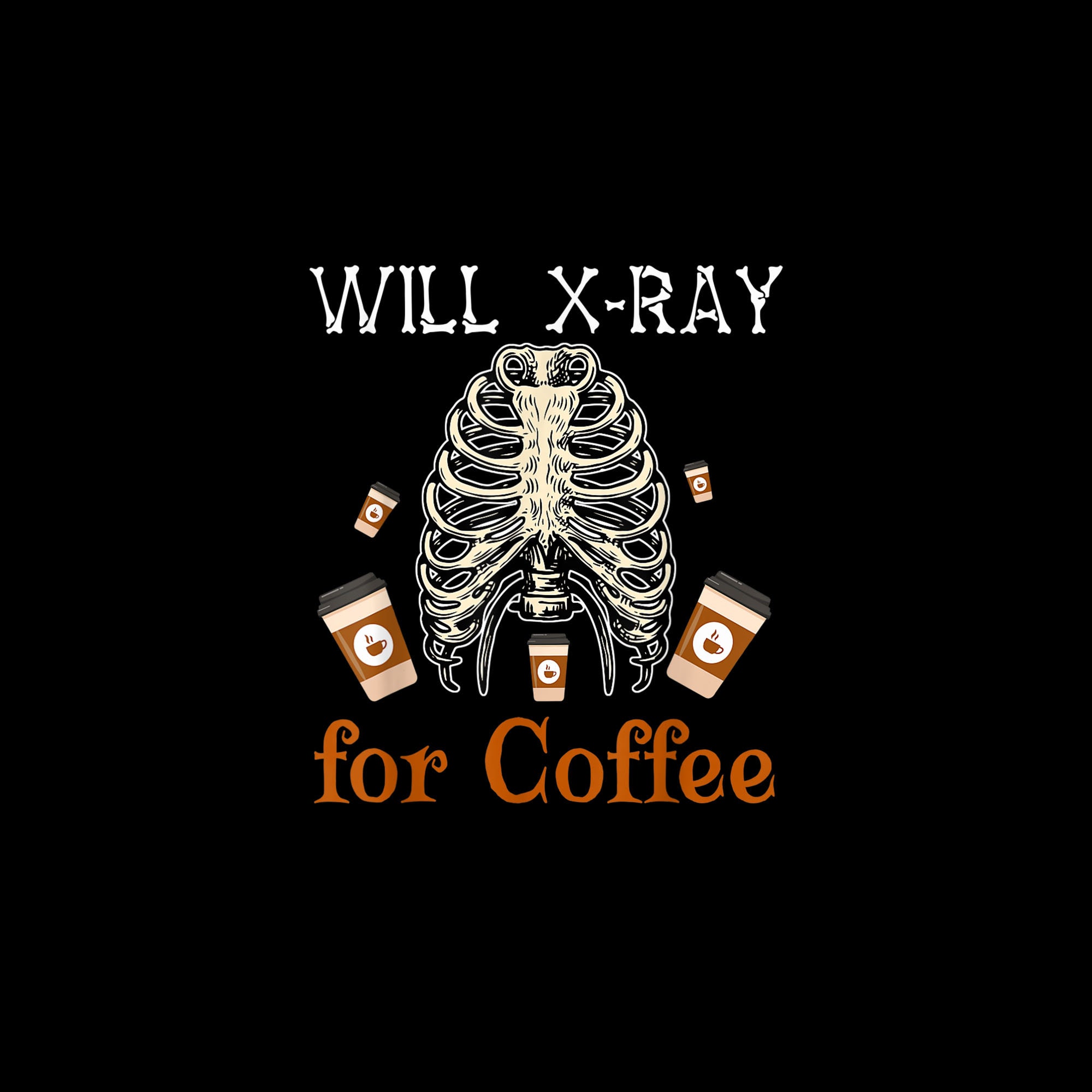 Will X-Ray For Coffee Halloween Skeleton X-Ray Coffee Cups P | Inspire ...