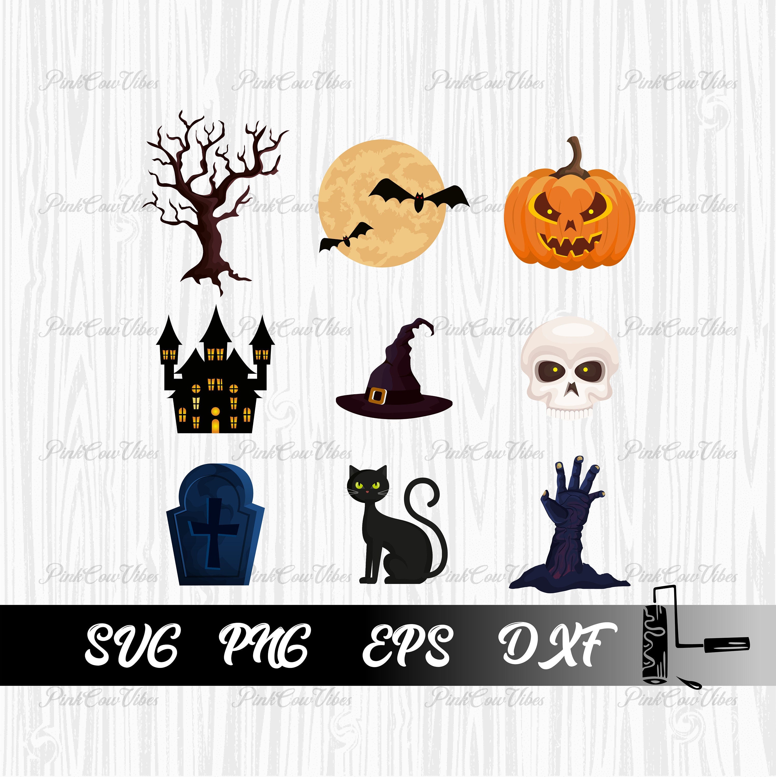Halloween SVG Bundle, Halloween Bundle SVG file for Cricut, | Inspire ...